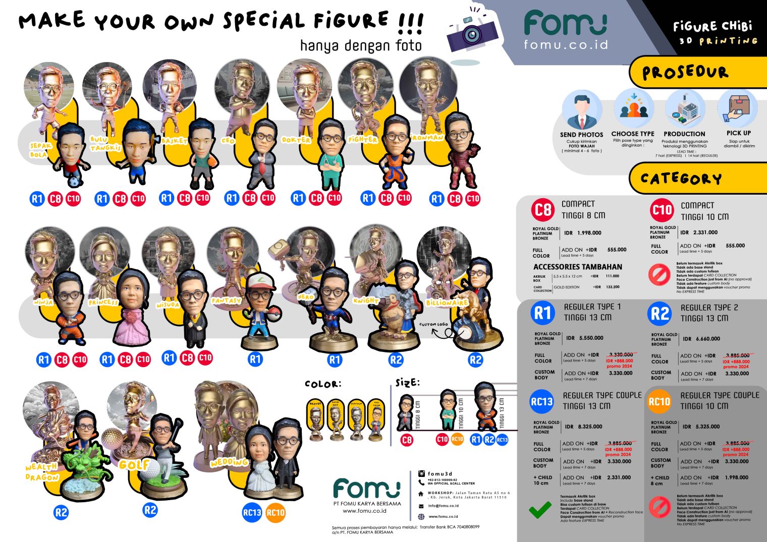 Produk 3D - FOMU
